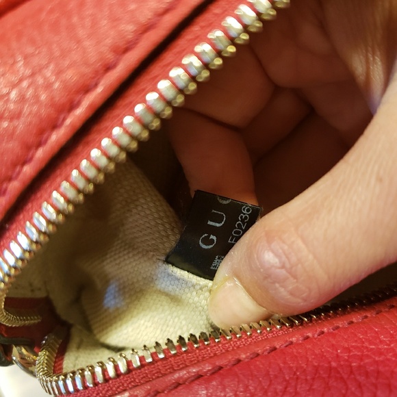 Gucci | Bags | Gucci Red Soho Camera Crossbody Bag | Poshmark